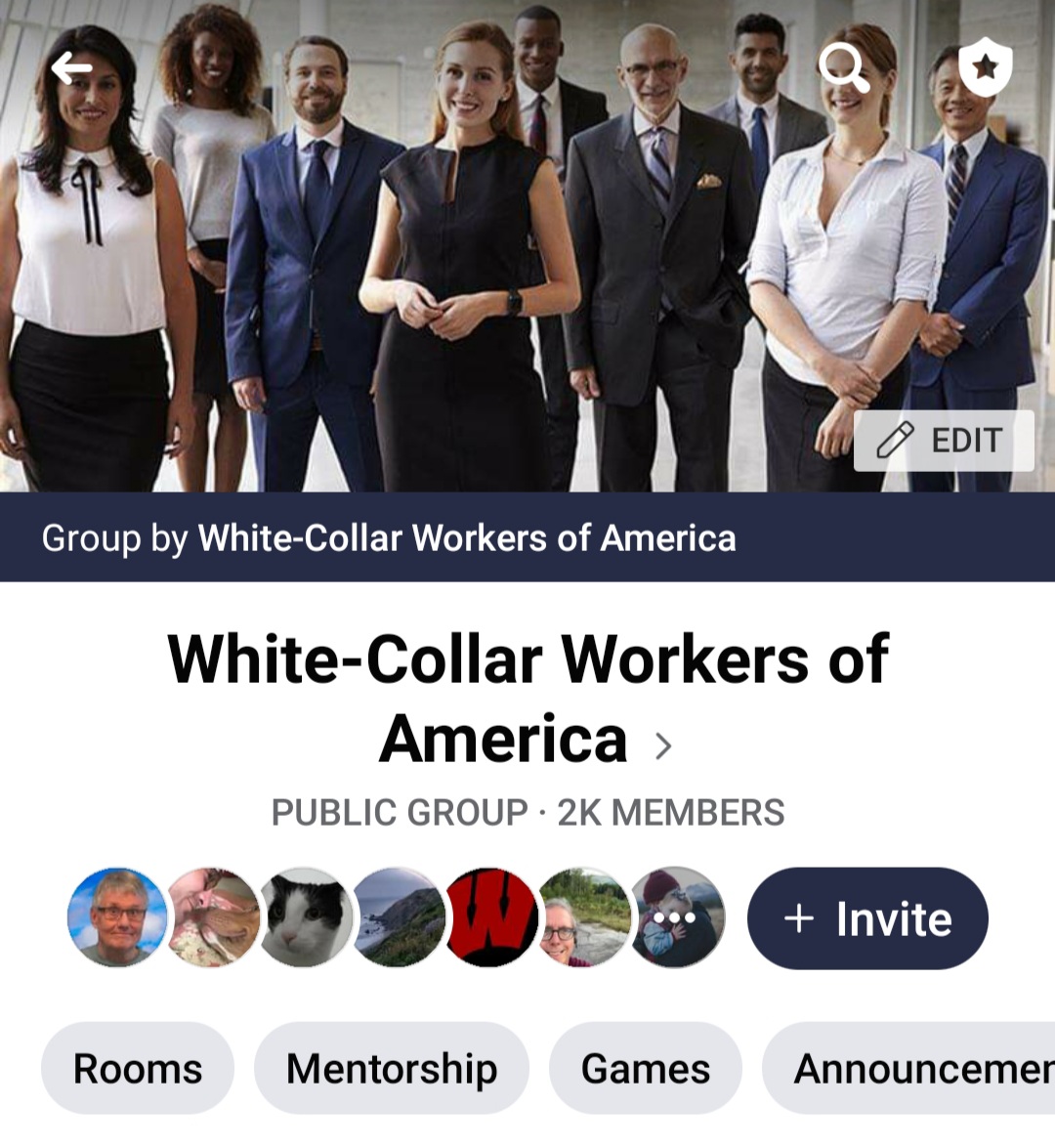 White-Collar Workers of America – #WhiteCollarWorkersOfAmerica